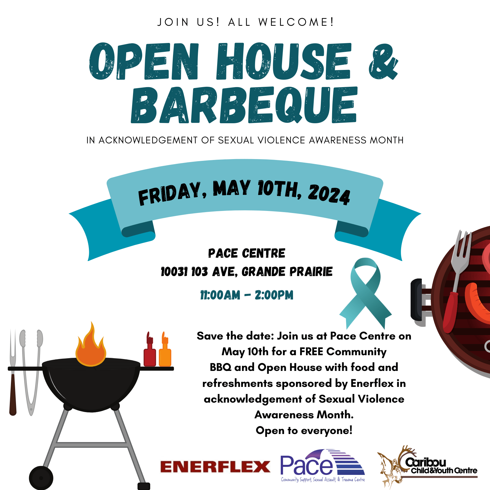 PACE Open House and Barbecue - May 10 - PACE Centre